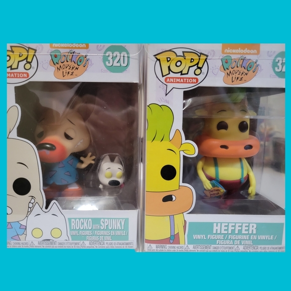 Funko | Toys | Funko Pop 3232 Rockos Modern Life Rocko With Red Nose ...